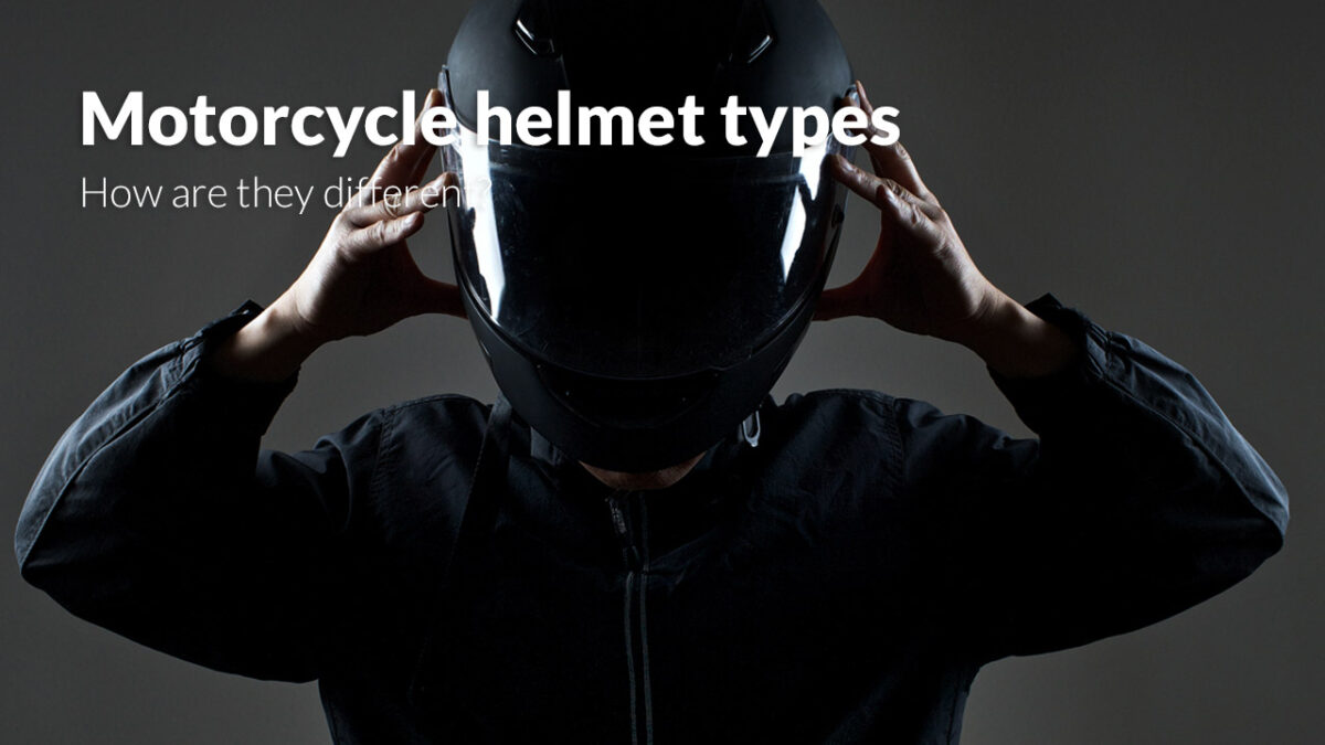 Motorcycle helmet types - Copenhagen Motorcycles