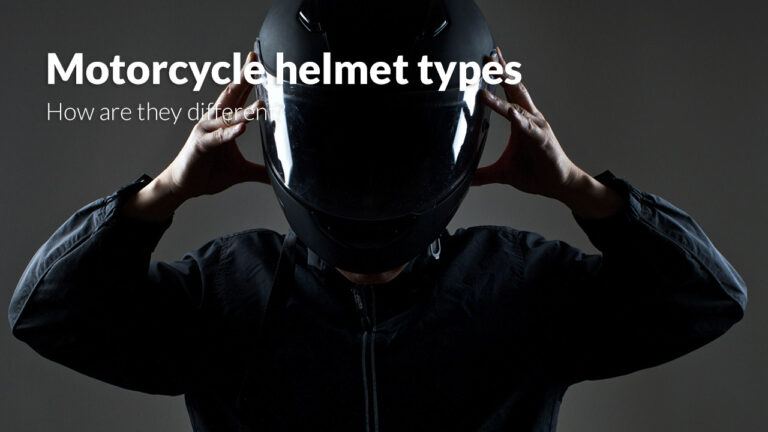 Motorcycle helmet types - Copenhagen Motorcycles